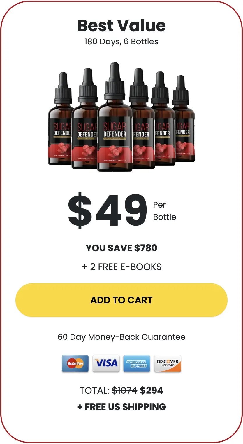 Sugar Defender® - Proven Blood Sugar Support Formula | Official Site